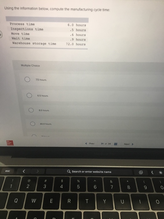 Solved Using the information below, compute the | Chegg.com