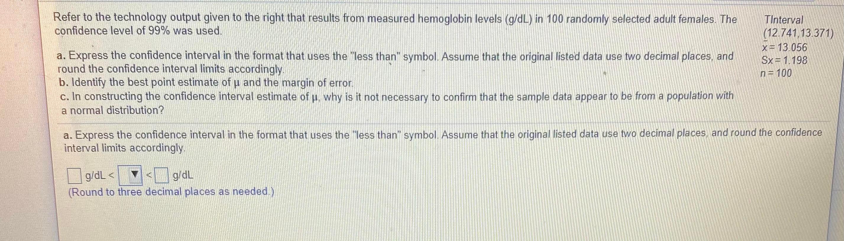 Solved Refer to the technology output given to the right | Chegg.com