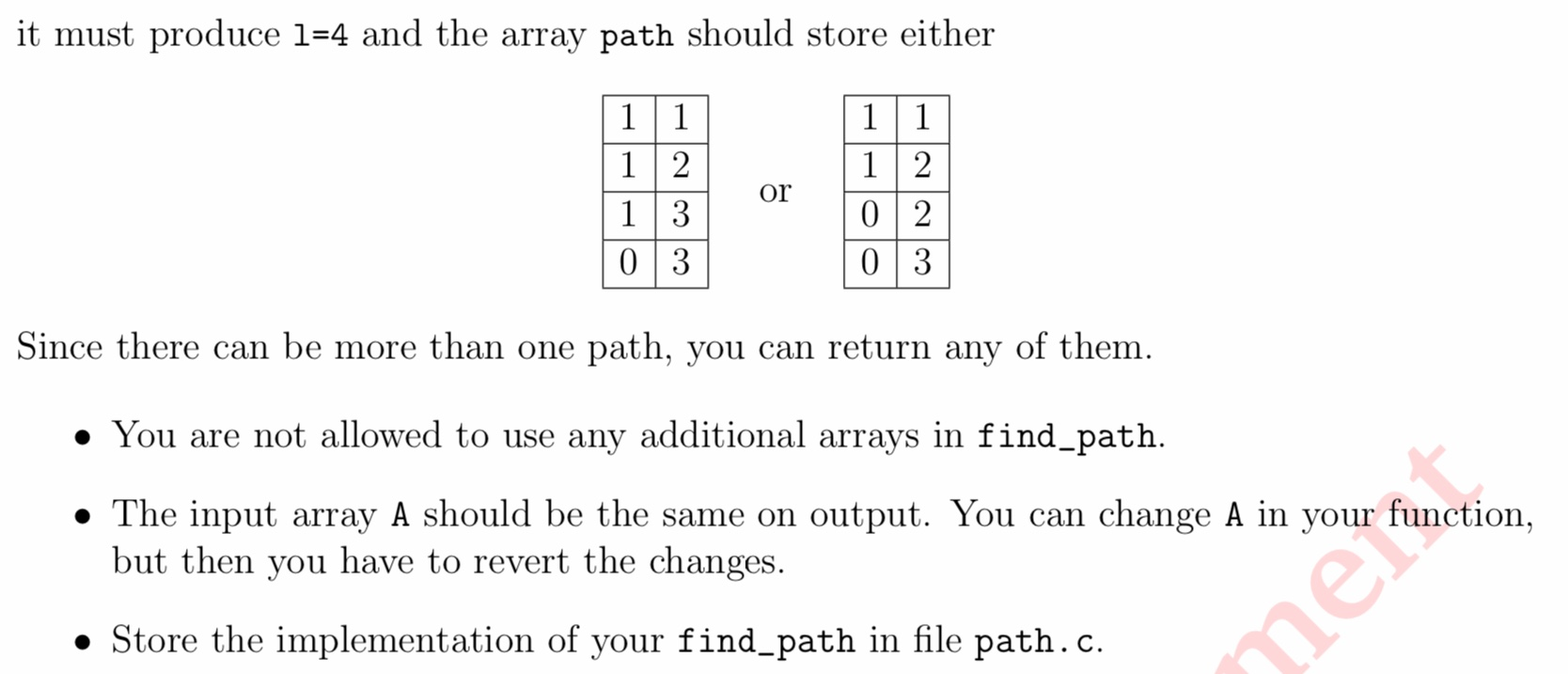 Problem 3 (10 points. Consider an n x m matrix A with | Chegg.com