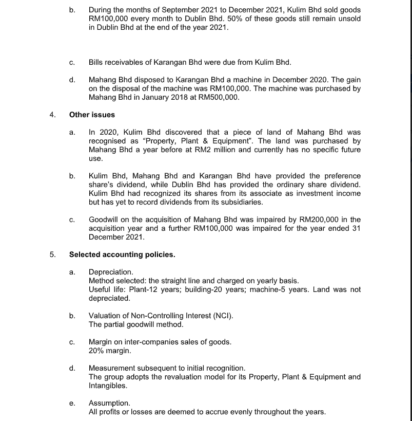 Kulim Bhd was incorporated inany years ago primarily | Chegg.com