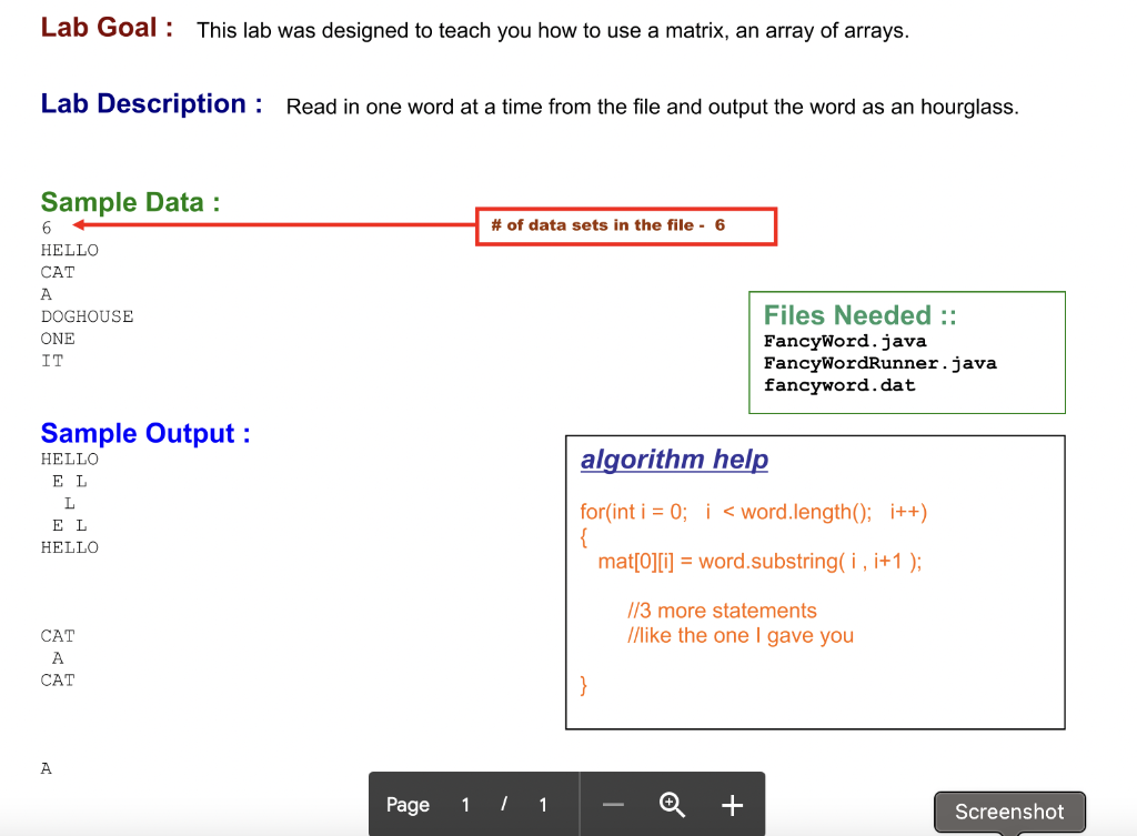 Solved Lab Goal : This lab was designed to teach you how to | Chegg.com