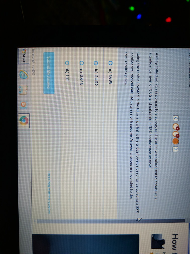 Solved ECOJO How Ashley collected 25 responses to a survey | Chegg.com