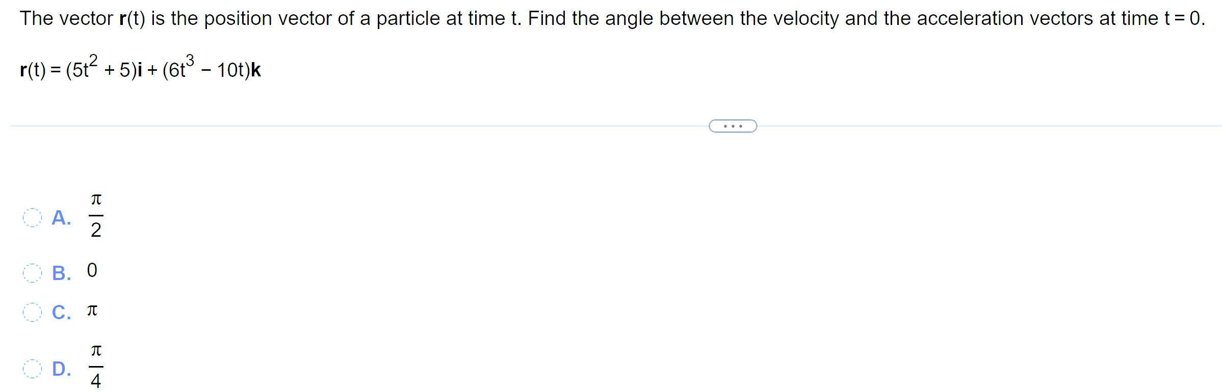 Solved The vector r(t) is the position vector of a particle | Chegg.com