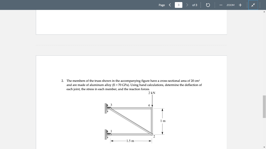 Solved can you please solve this finite element question by | Chegg.com