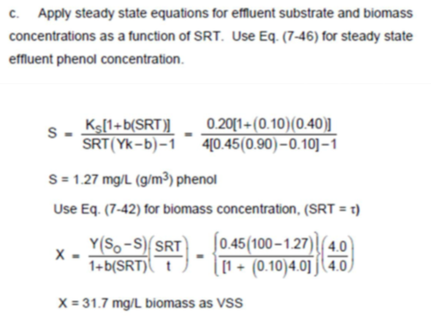 Solved In part c of the solution below it says "Use eq | Chegg.com