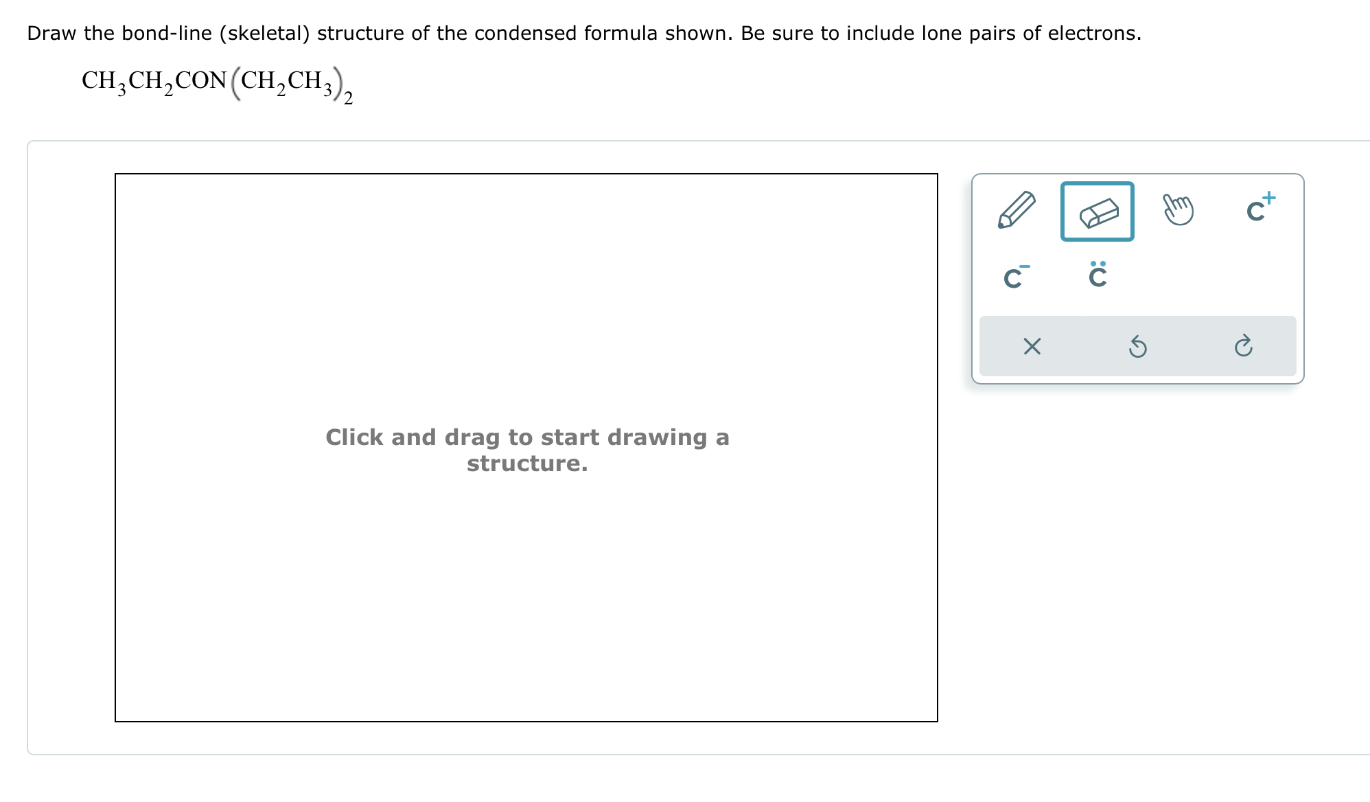 Solved Draw the bond-line (skeletal) structure of the | Chegg.com
