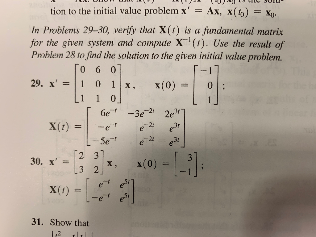 Solved Please solve question 29, 30 and 37. Hopefully your | Chegg.com
