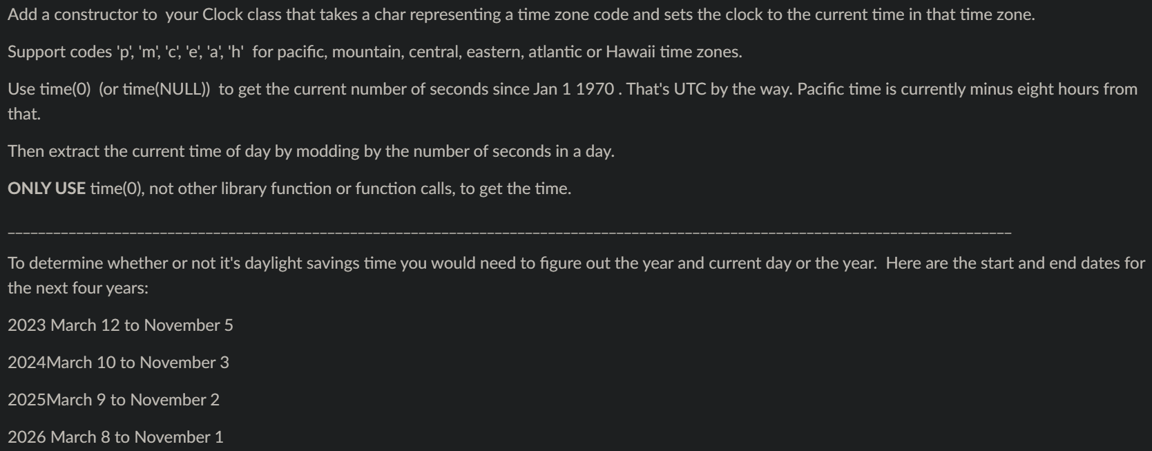 Solved Language is C++ Here's my code so far: // DRIVER | Chegg.com