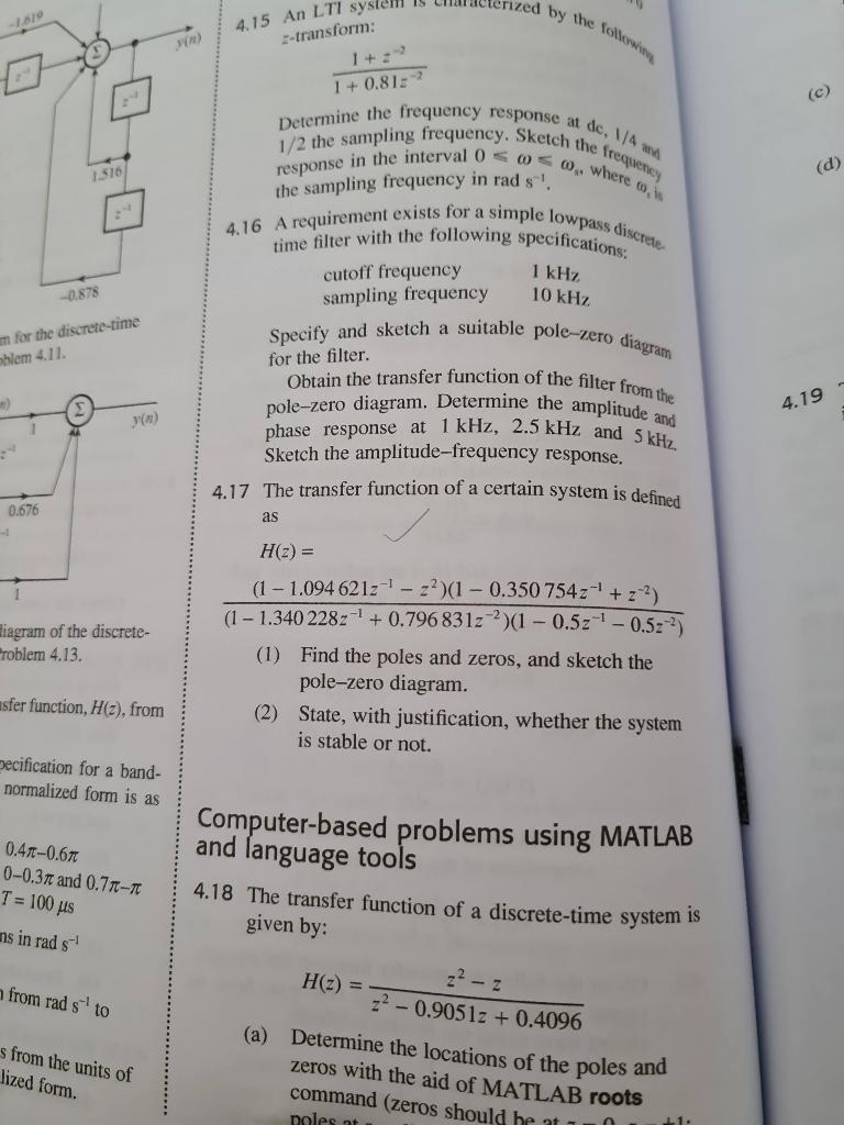 Solved by the following 4.75 An LT system is characterize | Chegg.com