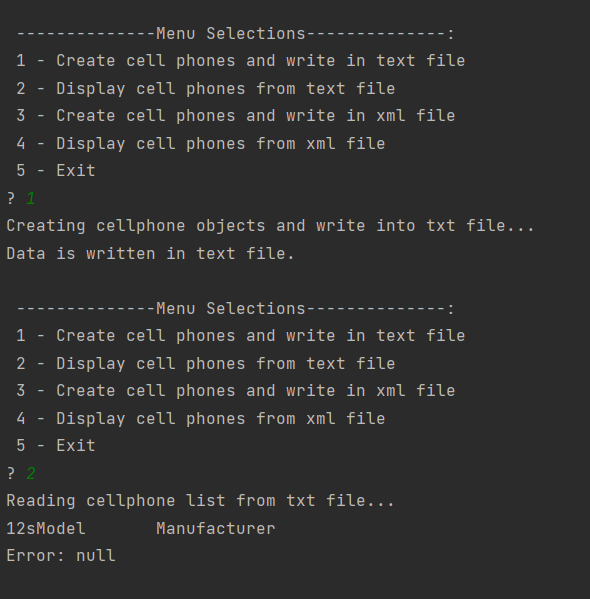 Solved My code is executing. But when I run the code and | Chegg.com