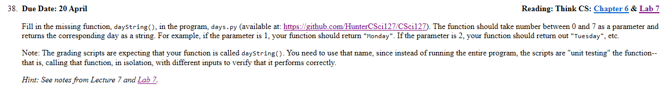 Solved please do this in python this is the format: def | Chegg.com