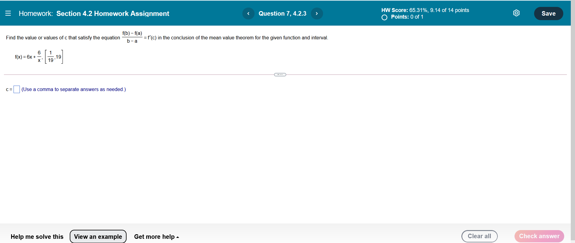 Solved Homework Section 4 2 Homework Assignment Question