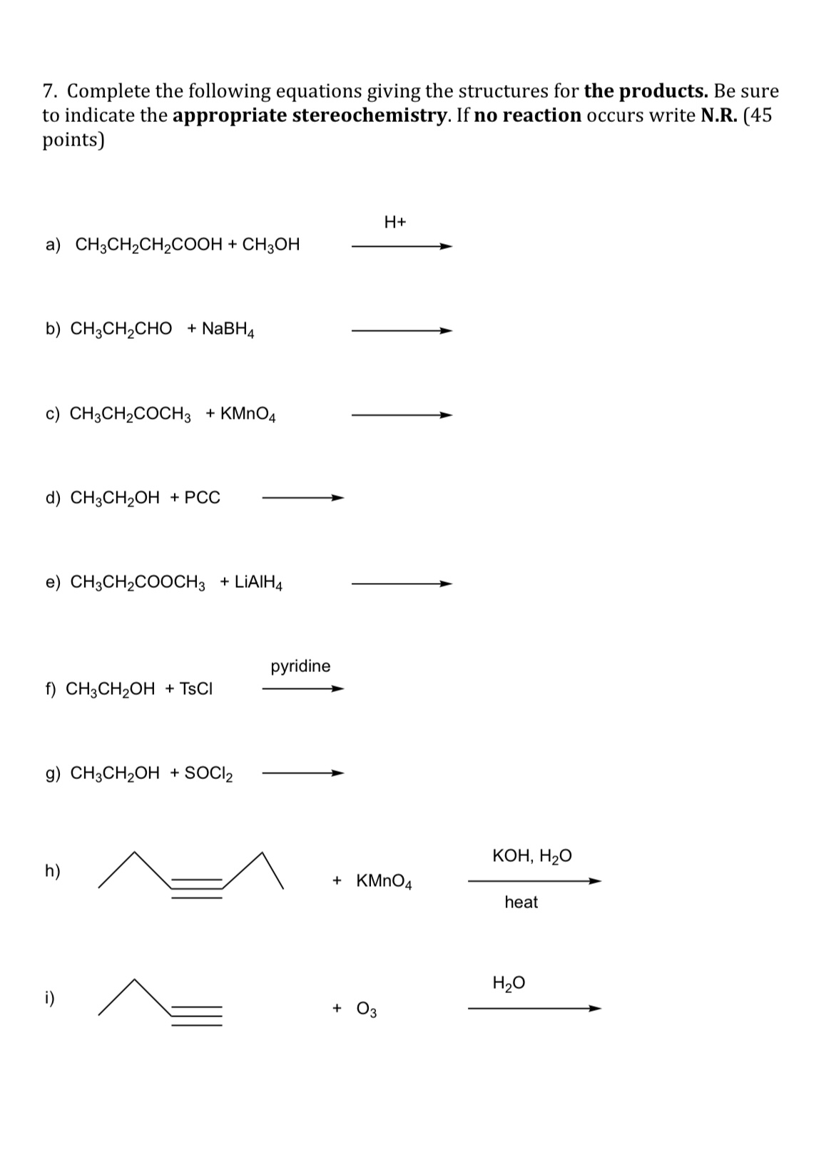 7. Complete the following equations giving the | Chegg.com