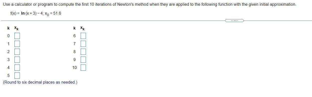 Solved Use a calculator or program to compute the first 10 | Chegg.com