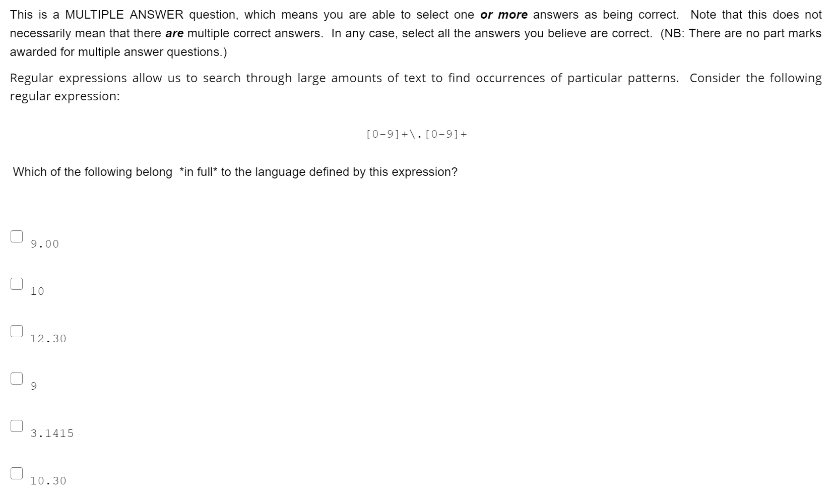 Solved This is a MULTIPLE ANSWER question, which means you | Chegg.com