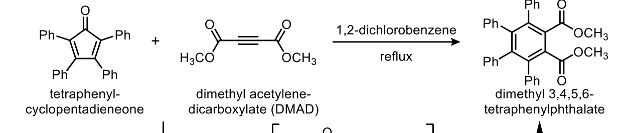 Solved 1,2-dichlorobenzene reflux tetraphenyl- dimethyl | Chegg.com