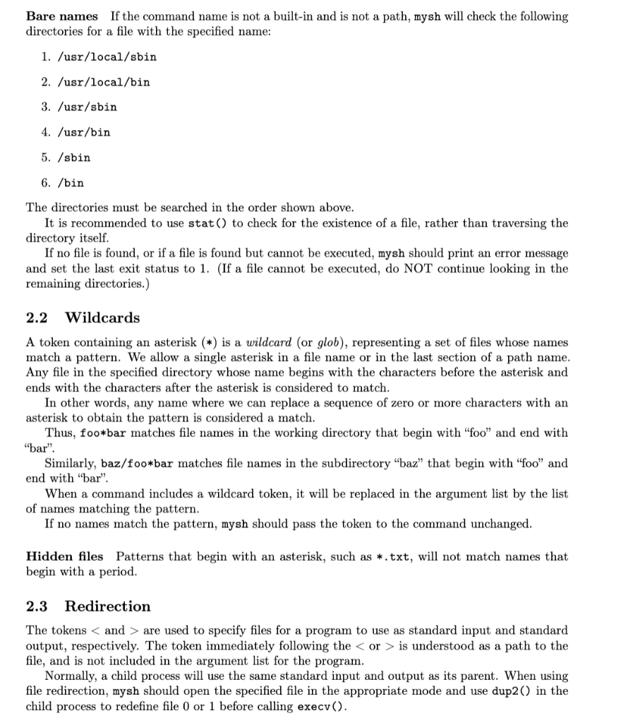 Solved which will read and interpret a sequence of commands. | Chegg.com