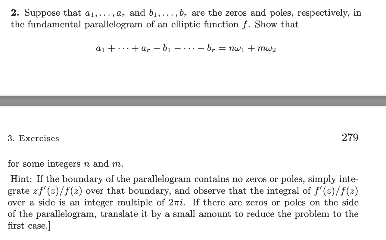 Solved 2. Suppose that a1,…,ar and b1,…,br are the zeros and | Chegg.com