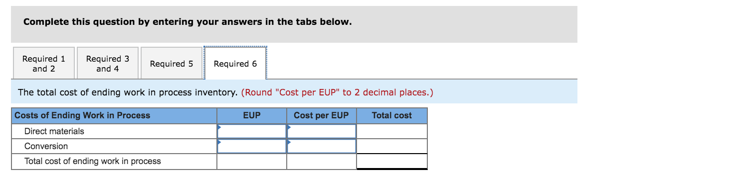 Solved Hi-Test Company uses the weighted-average method of | Chegg.com