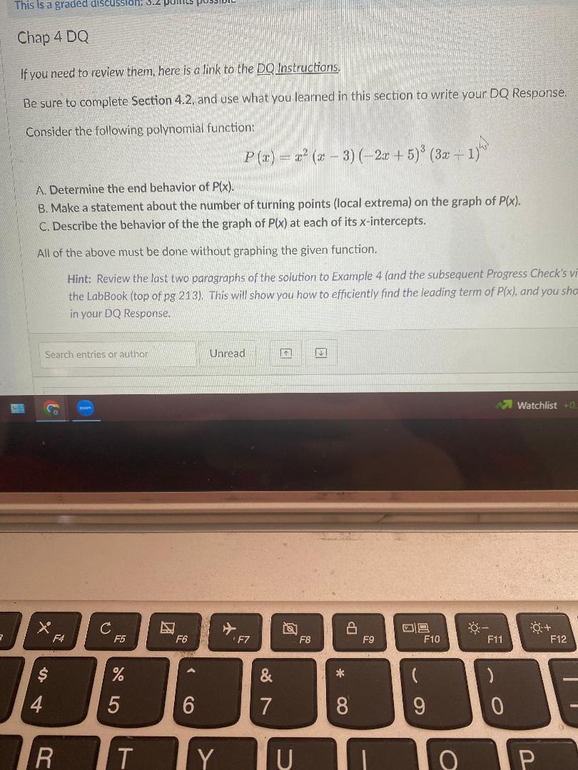 Solved PLEASE FOLLOW directions and write down exactly the | Chegg.com