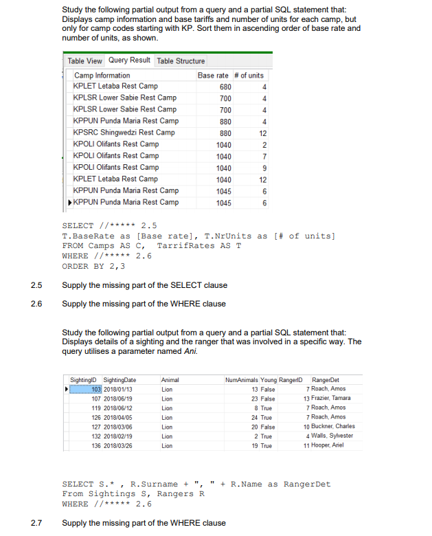 Solved USE THE DELPHIQUERYBUILDER TO ANSER THE FOLLOWING | Chegg.com