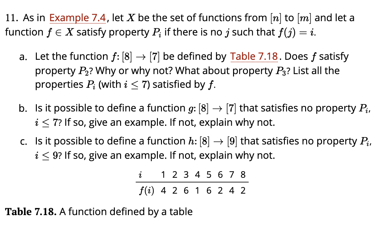 11 As In Example 7 4 Let X Be The Set Of Functions Chegg 11 As In Example 7 4 Let X Be The Set Of Functions Chegg