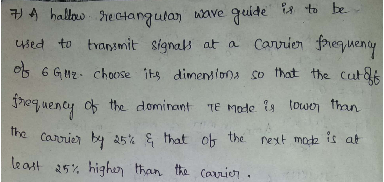 Solved 7 A hallow rectangular ware guide is to be used to | Chegg.com