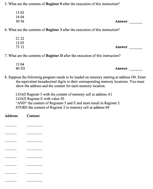 Solved Appendix C A Simple Machine Language In This Appendix
