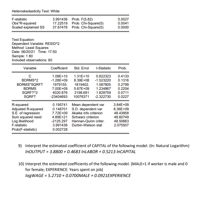 Solved TABLE D.5A Durbin-Watson d Statistic: Significance | Chegg.com