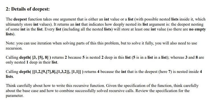 Solved Python pls Do Not create other functions. The answer | Chegg.com