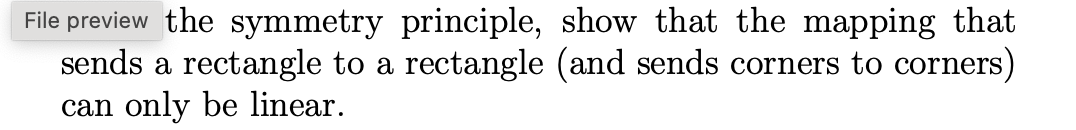Solved File preview the symmetry principle, show that the | Chegg.com