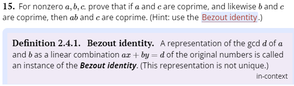 Solved 15. For nonzero a,b,c, prove that if a and c are | Chegg.com