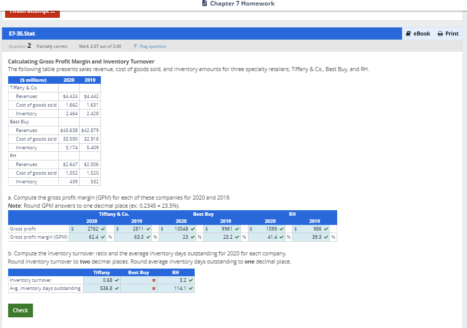 Solved Compute the inventory turnover ratio and the average | Chegg.com