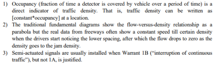 Solved 1) Occupancy (fraction of time a detector is covered | Chegg.com