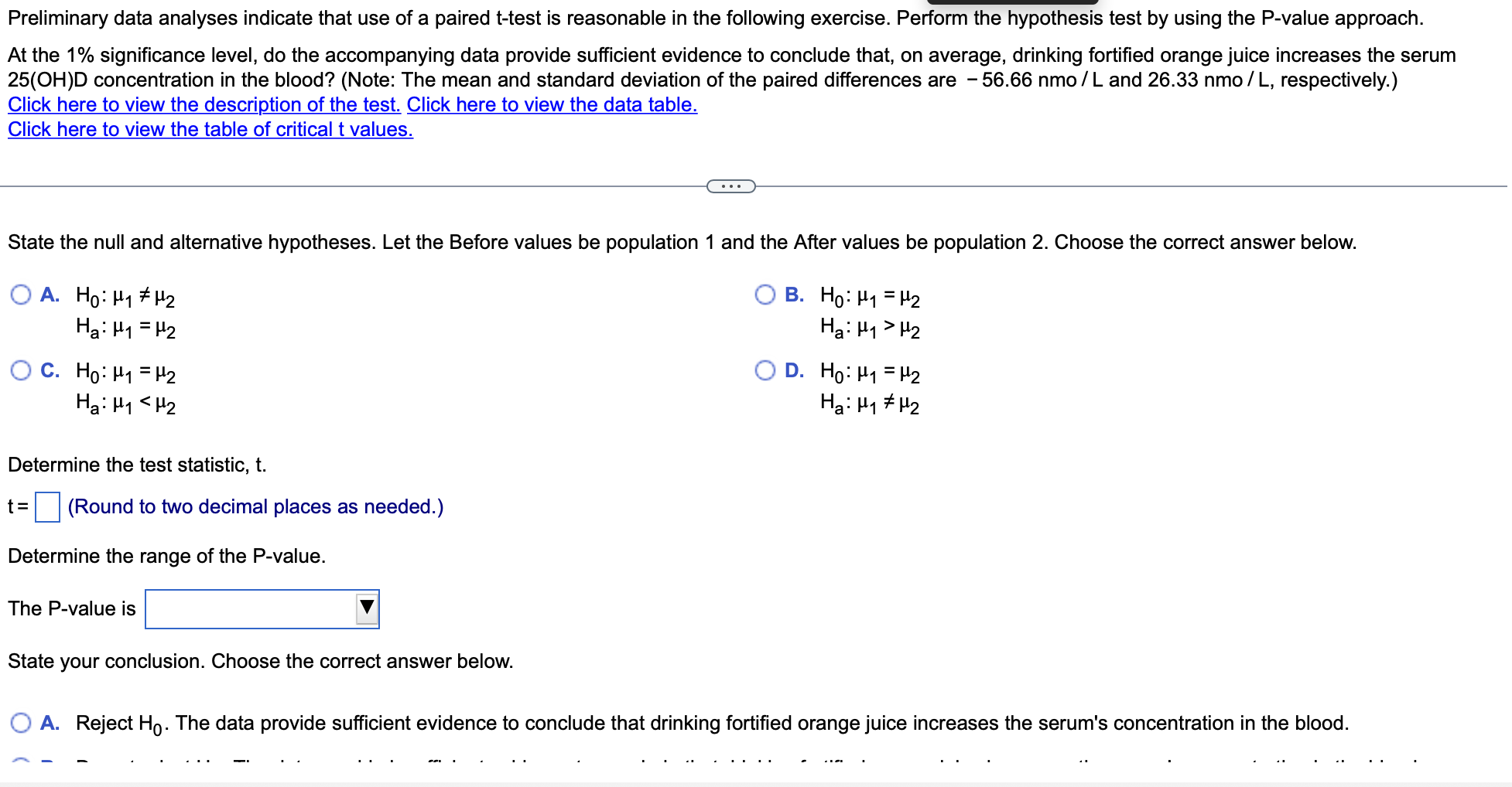 Solved Preliminary data analyses indicate that use of a | Chegg.com