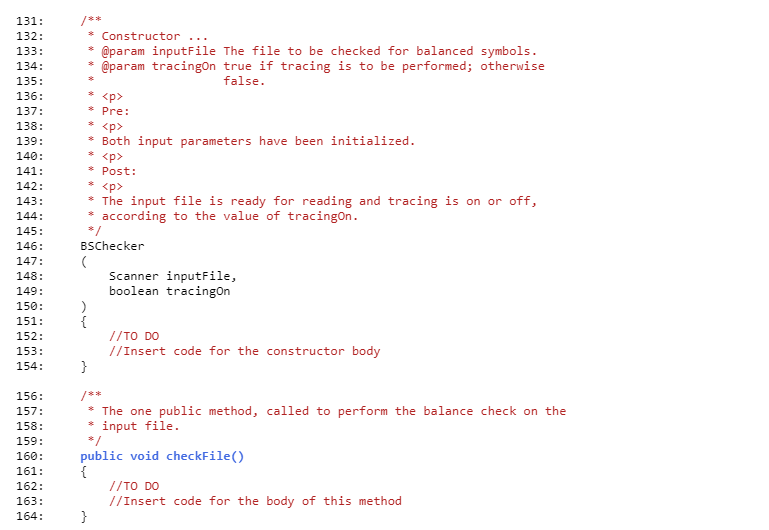 Solved Supplied file(s) BSChecker shell.java BSChecker.txt | Chegg.com
