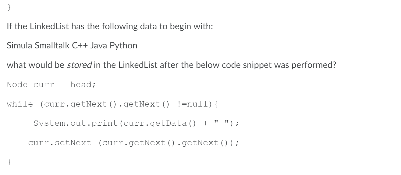 Solved Consider the following class hierarchy: public class | Chegg.com
