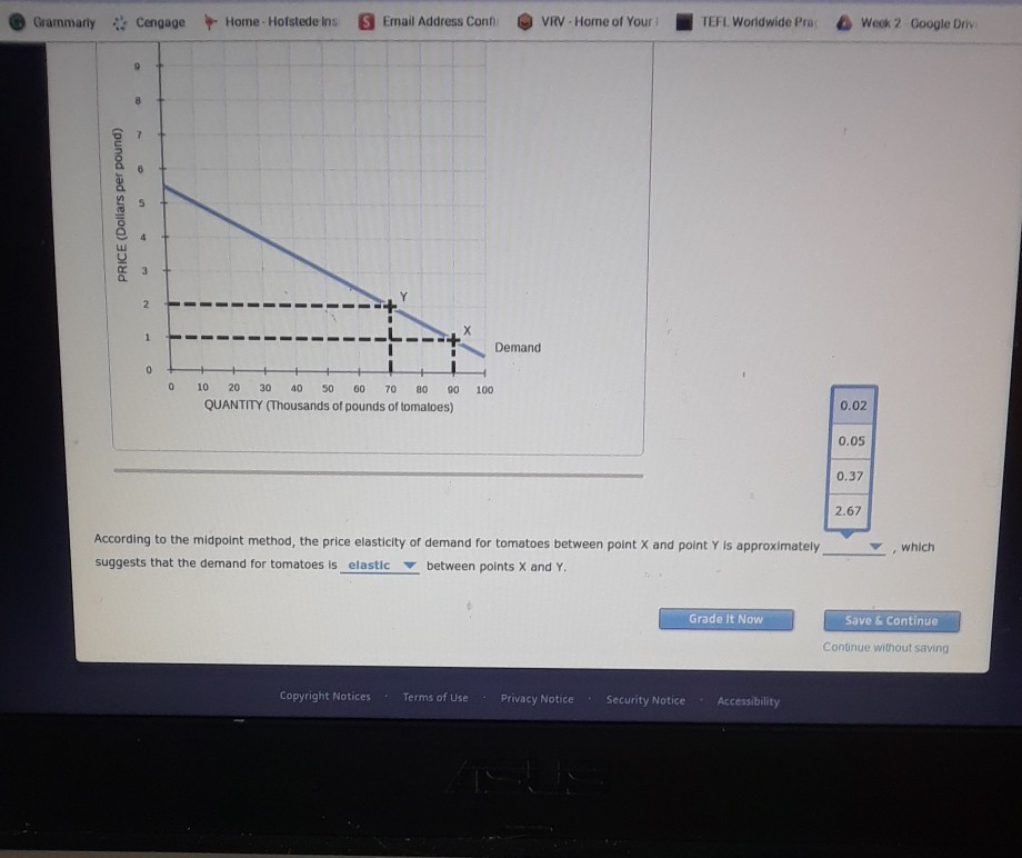 Solved Attempts:0 Average: 0/1 3. Using the midpoint method | Chegg.com