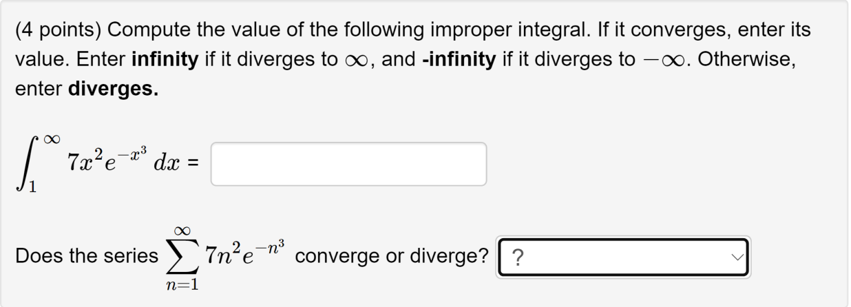 Solved (4 points) Compute the value of the following | Chegg.com
