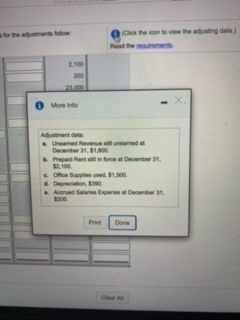 Solved Requirement 3. Complete the worksheet for the | Chegg.com