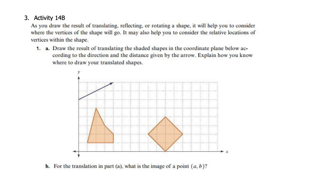 Solved 3. Activity 14B As you draw the result of | Chegg.com