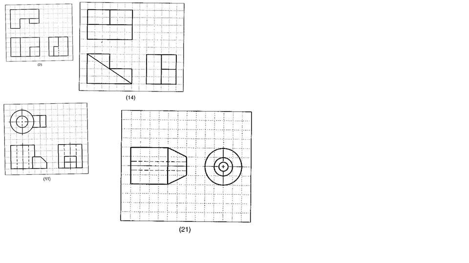 Solved Create freehand isometric sketches from the | Chegg.com
