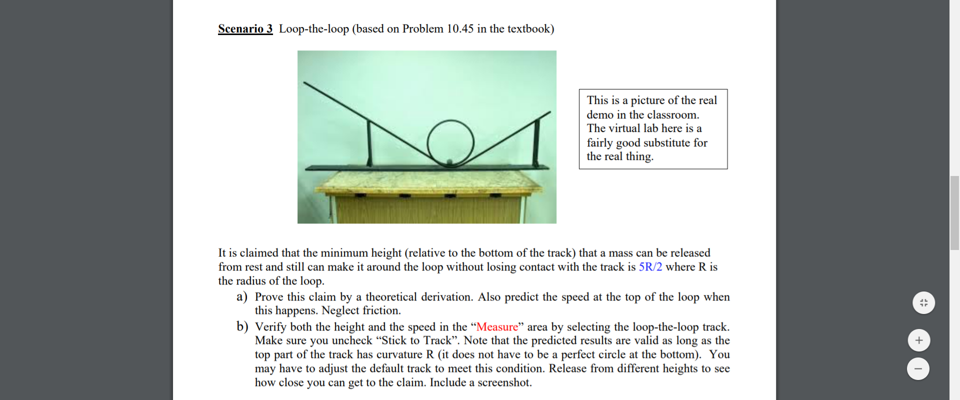 Solved Scenario 3 Loop The Loop Based On Problem 1045 In 