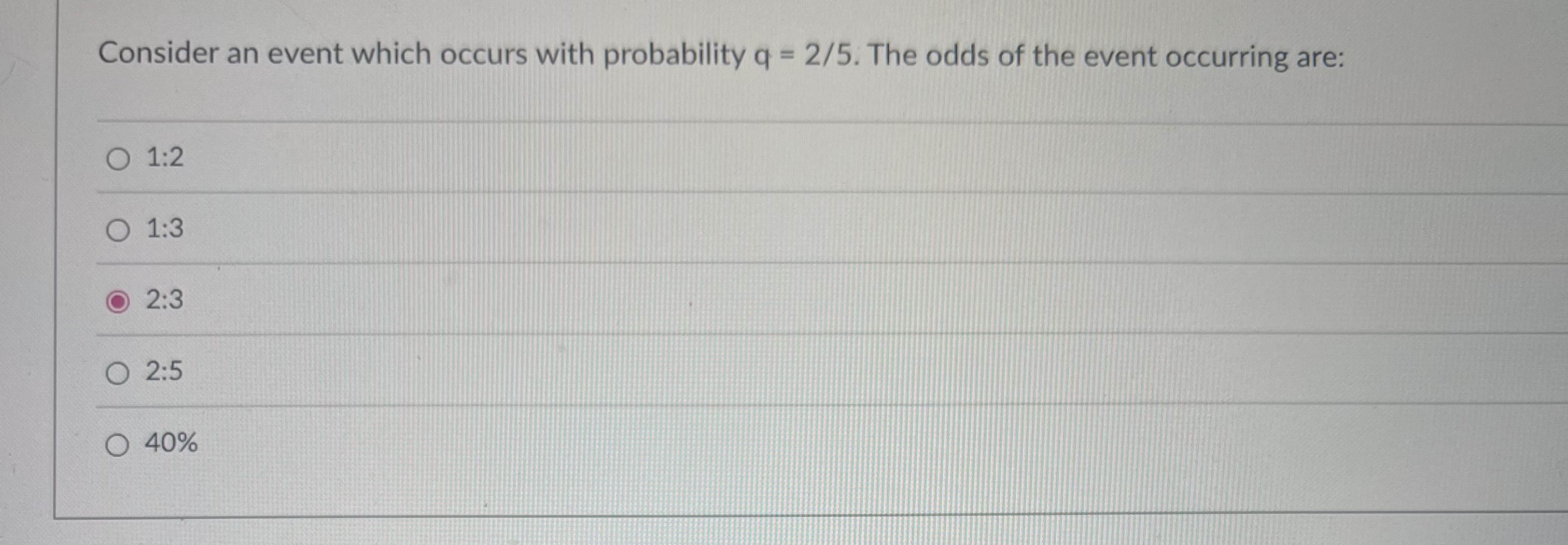 Solved Consider an event which occurs with probability | Chegg.com