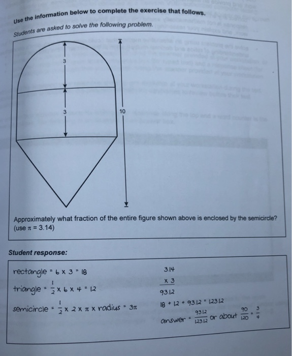 Solved What are the math misconceptions and errors in the | Chegg.com