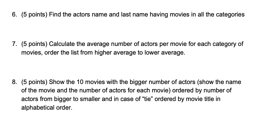 Solved Instructions: For this assignment you must submit a | Chegg.com