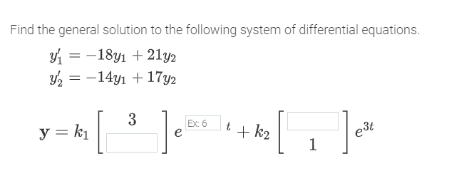 Solved can you hep :) 8.6.1: Systems of differential | Chegg.com