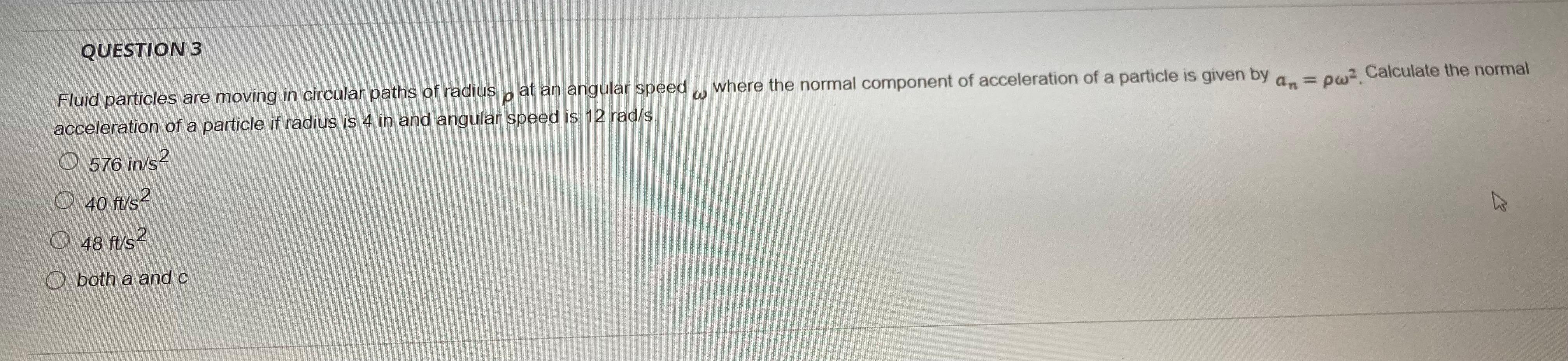 Solved Question 3 0 Where The Normal Component Of