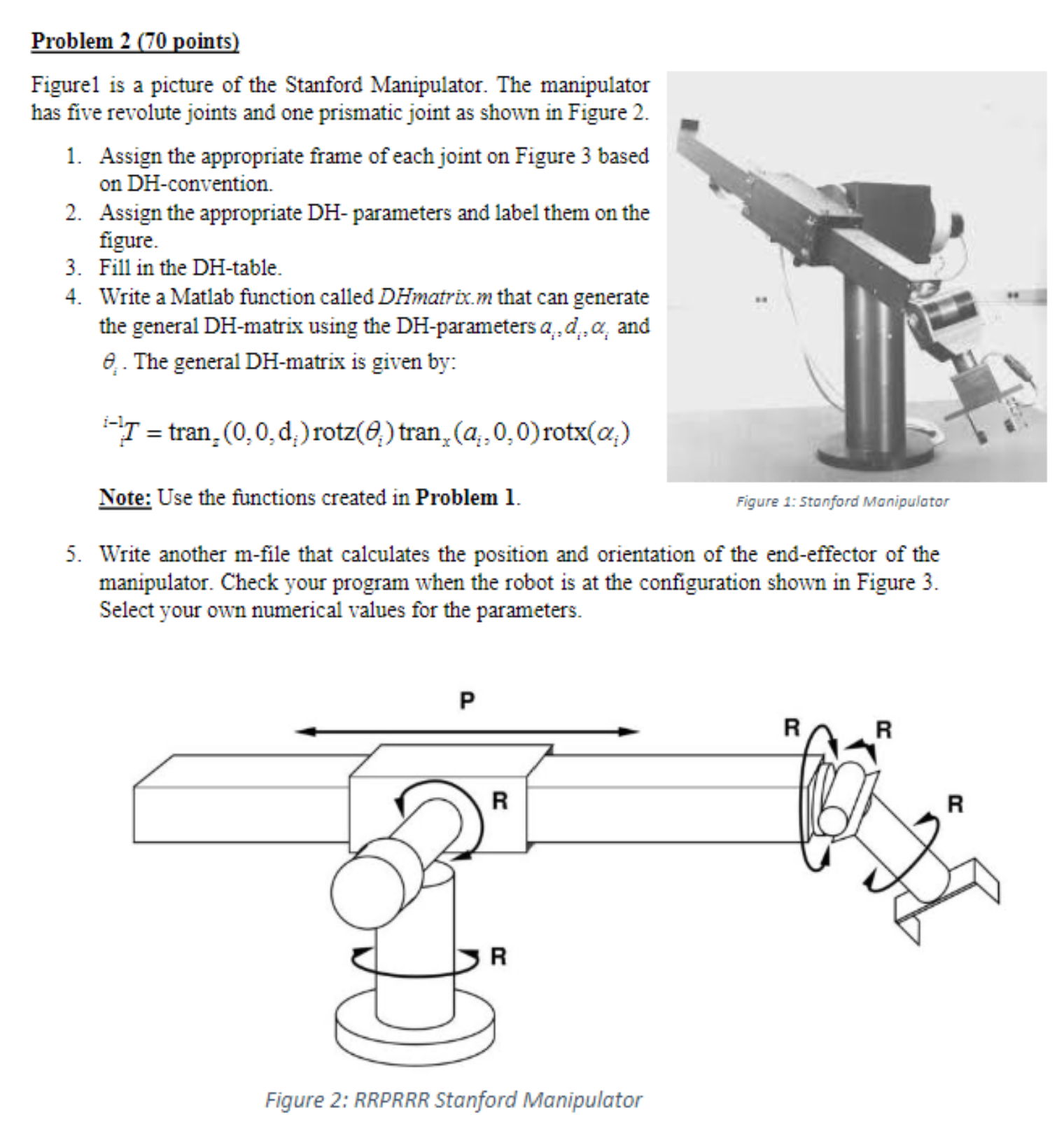 Solved Figurel is a picture of the Stanford Manipulator. The | Chegg.com