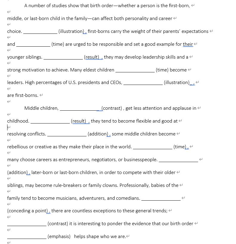 Transitions: illustration Thus, for example, for | Chegg.com